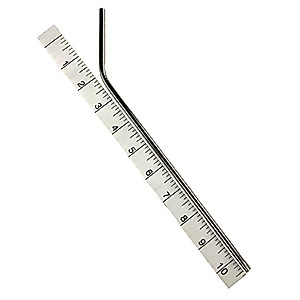 4 Bent Stainless Steel Straws Extra LONG fits compatible with 30 oz & 20 oz Yeti &Rtic Tumbler Rambler Cups - BonBon Drinking Straw