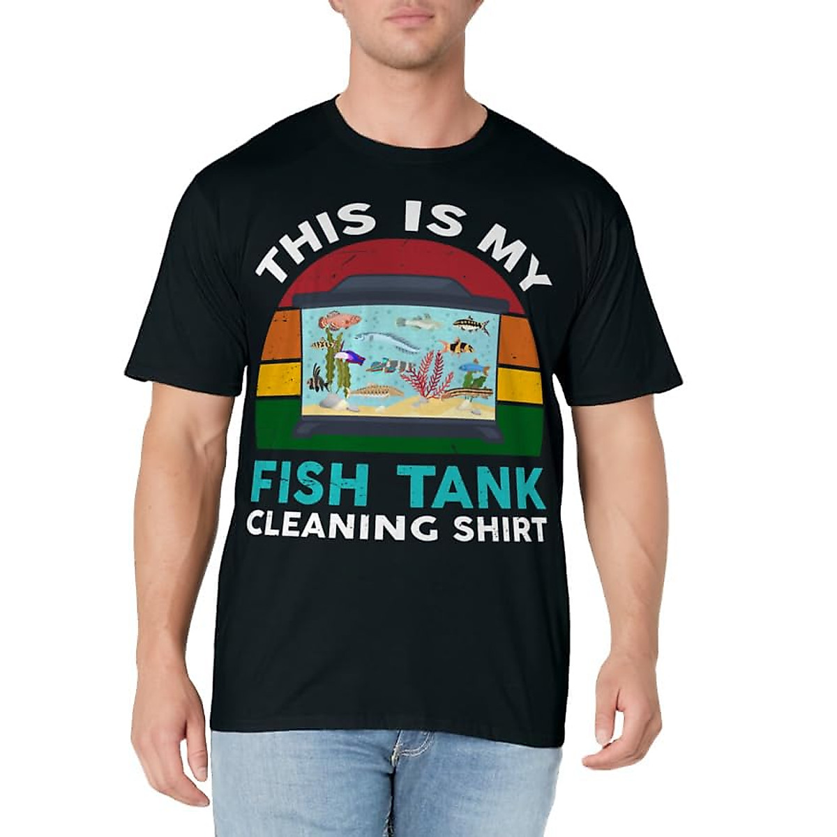Funny This Is My Fish Tank Cleaning Shirt Aquarium Men Women T-Shirt