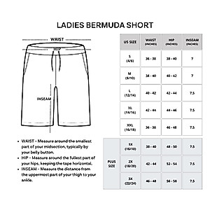 4 Pack:Women’s Quick Dry Dri Fit 7 Inch Inseam Athletic Casual Lounge Fitness Gym Training Long Shorts High Waisted Running Bermuda Shorts Pockets Ladies Workout UPF Jogging Walking Active- Set 4, XL