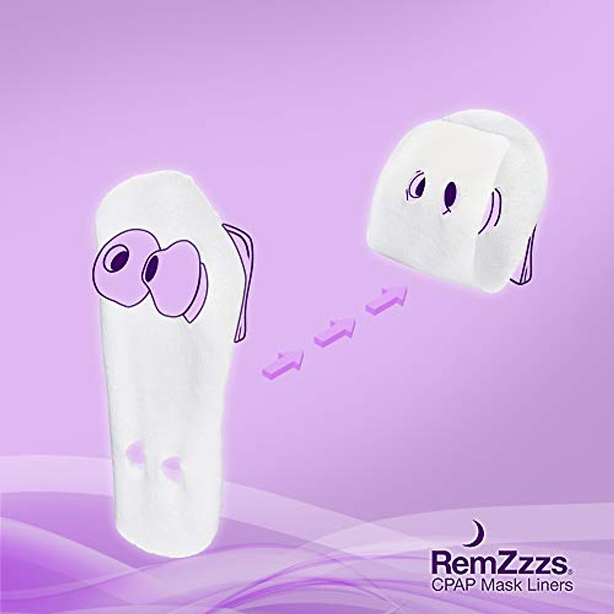 RemZzzs Nasal Pillow Cpap Mask Liners (7A-NPK) - Reduce Noisy Air Leaks and Painful Blisters - Cpap Supplies and Accessories - Compatible with ResMed Respironics and Fisher Paykel