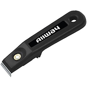 ALLWAY F1 2-Edge Small Job Scraper for Wood and Painting Applications, 1-1/8"