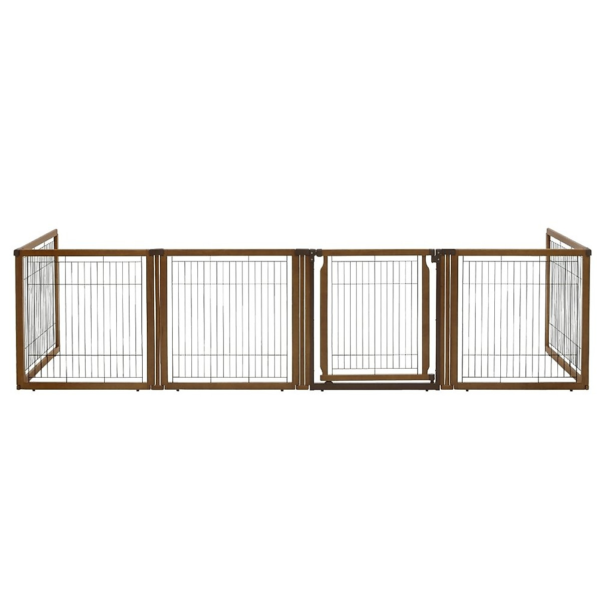 Richell 3-in-1 Convertible Elite Pet Gate, 6-Panel