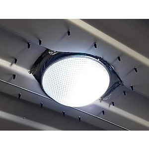 Solar LightBlaster for 3.5" ribbed Conex Shipping Containers (tubular skylight) | Solar Tube Skylight | Tubular Skylight powered by the sun