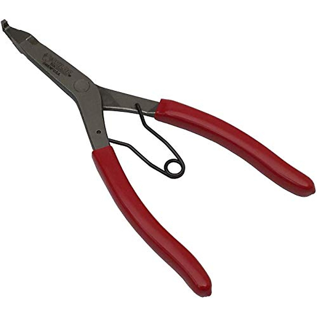 Wilde Tool G409.NP Angle Tip Lock Ring Pliers, 9 inch with Satin Finish
