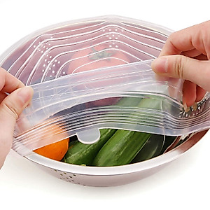 Silicone Sealing Ring Gaskets (2) + Silicone Inner Pot Lid Cover (1) Accessories Compatible with 8 Qt Instant Pot and Other Pressure Cookers