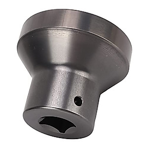 Centre Lock Wheel Nut Installer, 3/4in 15 Teeth Easy Operation Deformation Proof Centre Lock Wheel Nut Socket for Car Maintenance