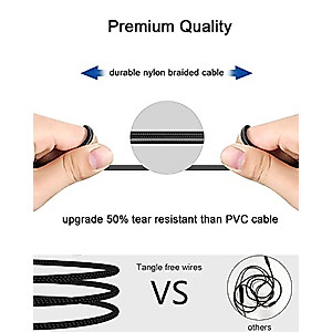 USB C Headphones for iPhone 15 Pro Max USB Type C Wired Earbuds Noise Canceling in-Ear Headset with Microphone for iPad Pro Samsung Galaxy S23 S22 Ultra S21 FE Z Flip 4 Pixel 5 4a 3a Oneplus, 2 Pack