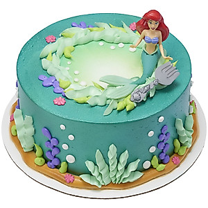 DecoSet® Disney Princess Ariel Colors of the Cake Topper - 2-Piece cake decoration