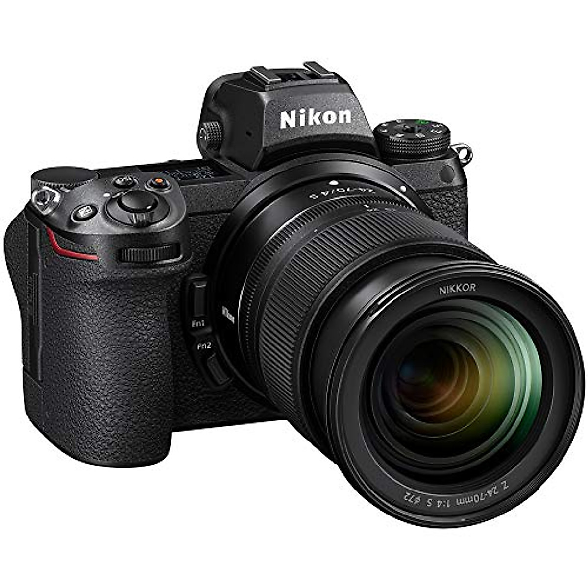 Nikon 1663 Z6II Mirrorless Camera Full Frame FX Body with NIKKOR Z 24-70mm f/4 S Lens Kit (Renewed)