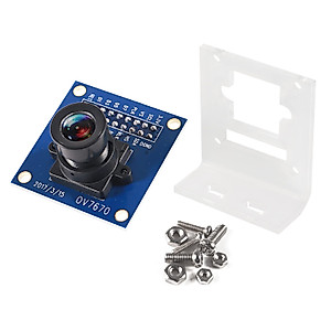 AITIAO 4Pcs OV7670 Camera Module OV7670 640x480 0.3Mega 300KP VGA CMOS Camera Module I2C Lens CMOS 640X480 SCCB Compatible W/ I2C Interface for ARM FPGA
