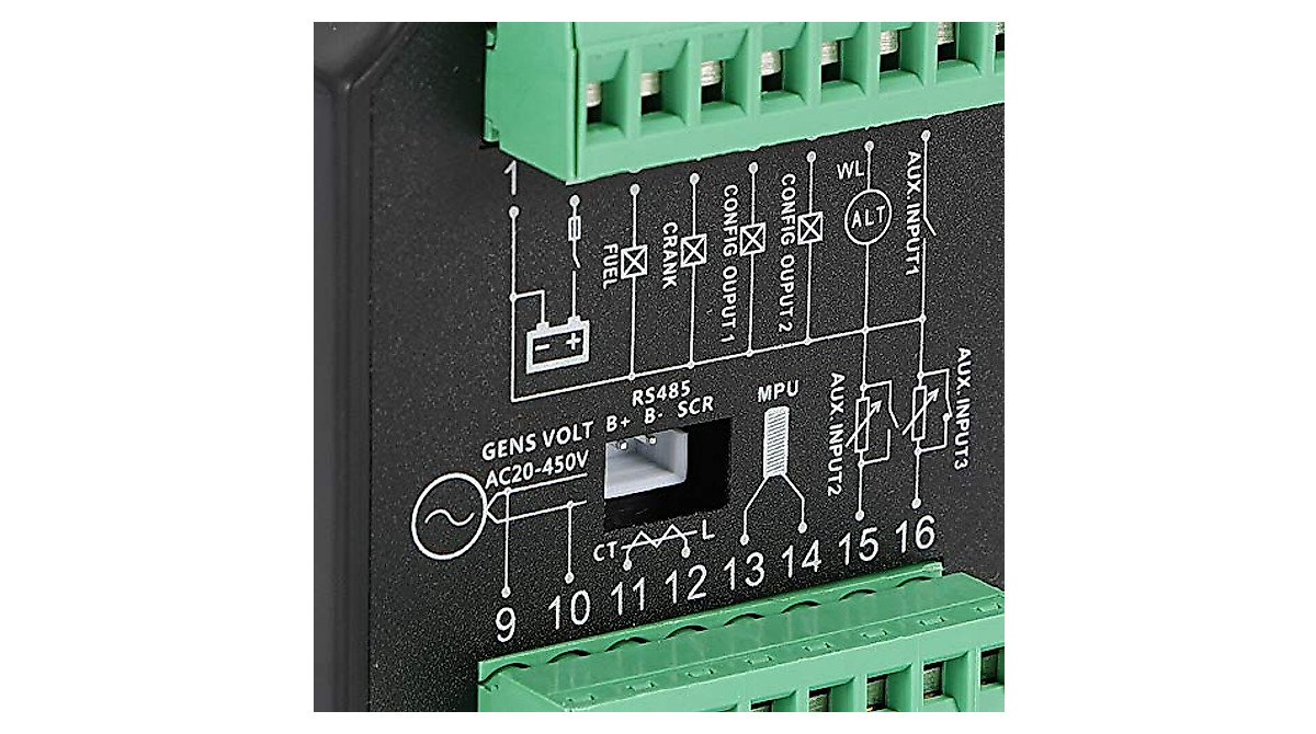 DC20D Genset Controller - Automatic Generator Start Module