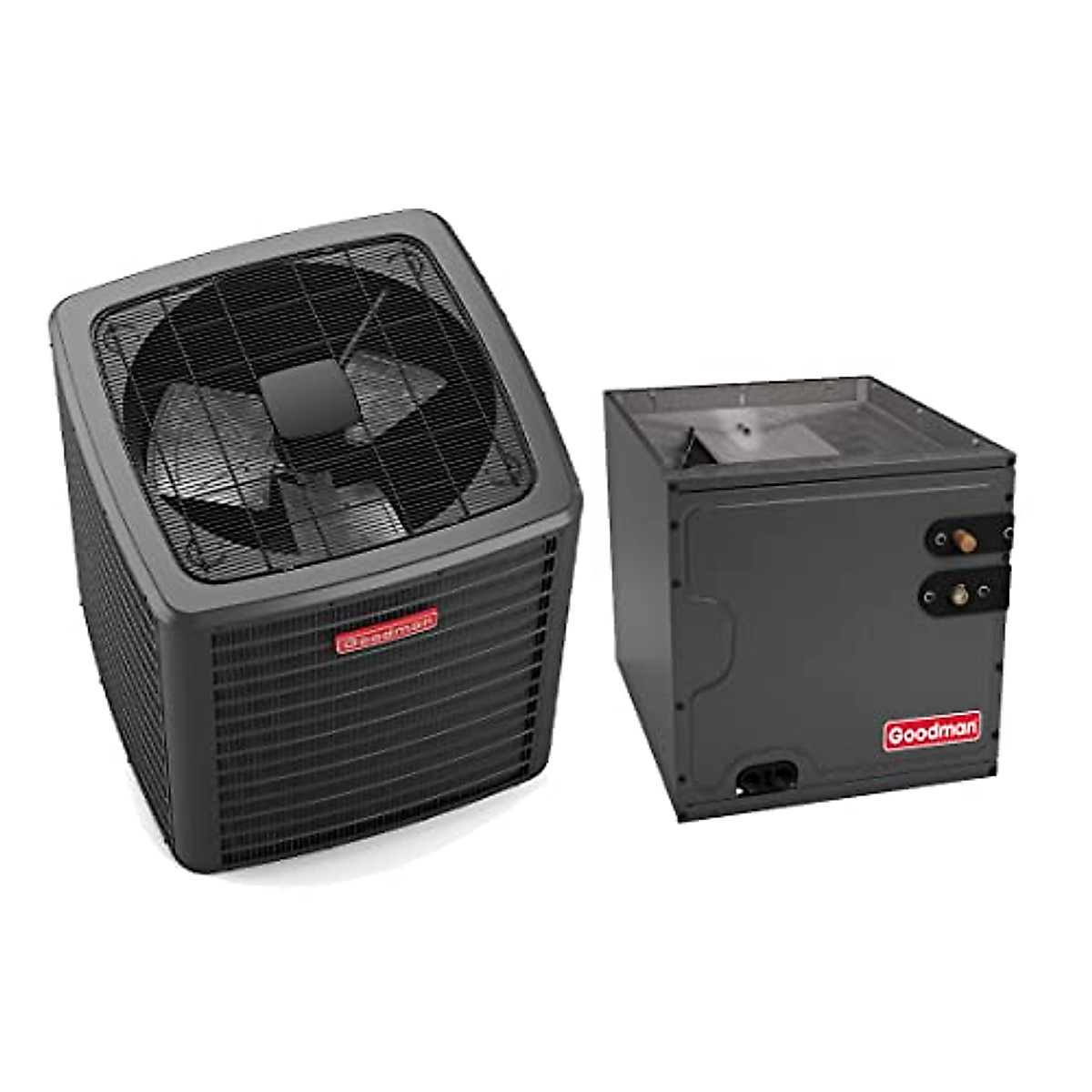 Goodman 3 Ton 14.3 SEER2 Heat Pump Condenser and Coil (21")