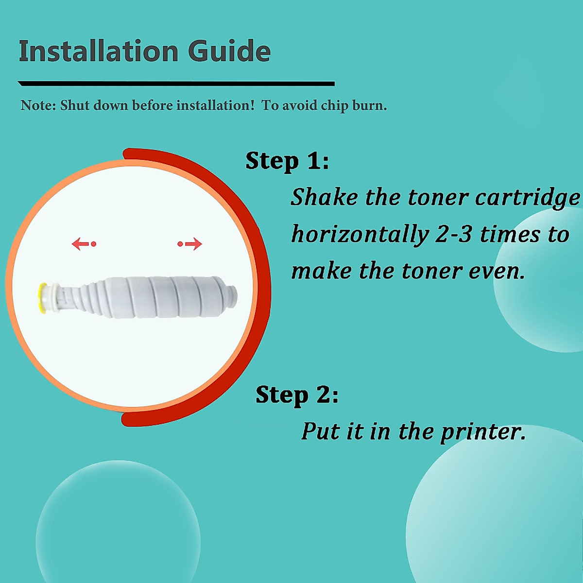 FLOAPA TN710 Toner Cartridge Use for Konica Minolta Bizhub 600 601 750 751 Printers