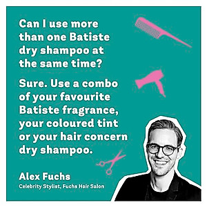 Batiste Shampoo Dry Blush, 6.73 Ounce,6 pack