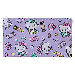 Loungefly Sanrio Hello Kitty Sweets All-Over-Print Flap Wallet