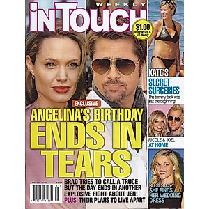 Angelina Jolie & Brad Pitt l Kate Gosselin l Nicole Richie & Joel Madden l Reese Witherspoon - June 22, 2009 In Touch