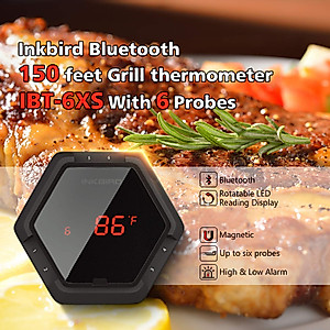 Inkbird Meat Bluetooth BBQ Thermometer Wireless
