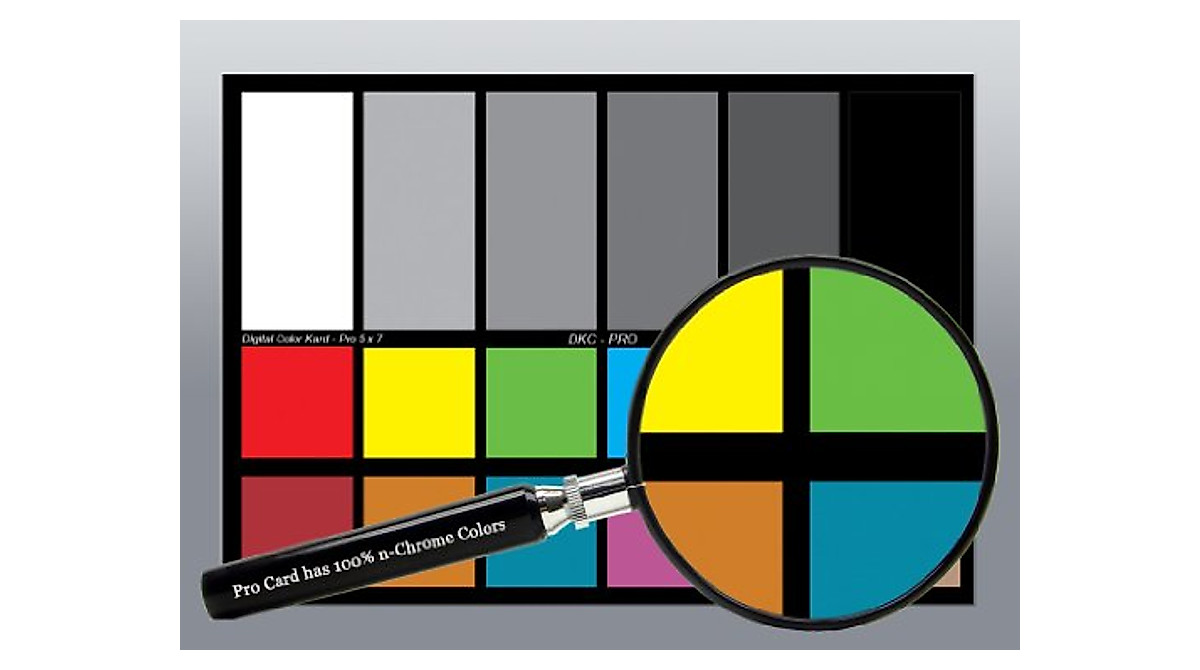 DGK Color Tools DKC-Pro Calibration Charts for Accurate Color & White ...