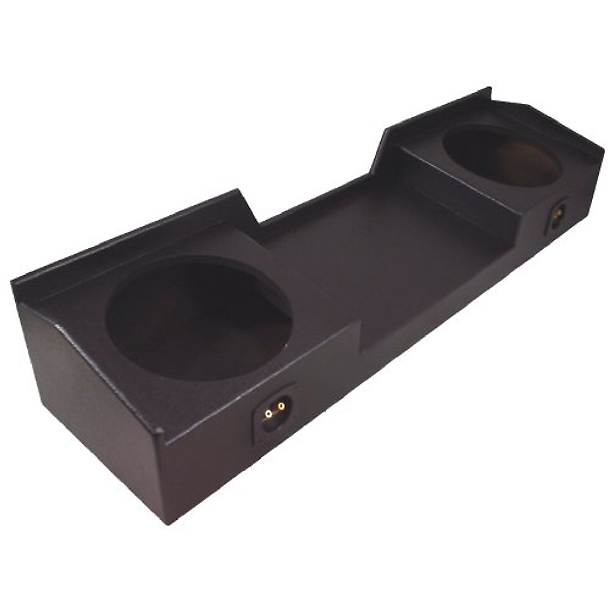 Kicker Bundle Compatible with 1999-2006 Chevy Silverado Extended Truck 43C124 Dual 12" Loaded Sub Box Enclosure with HA-A800.1 Amplifier