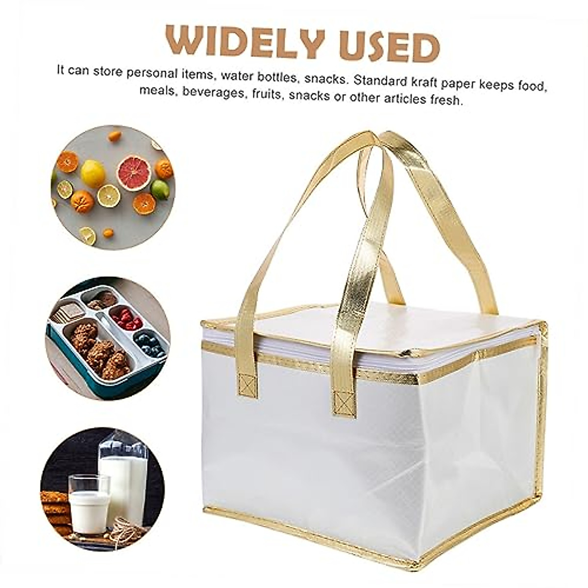 ULTECHNOVO Insulated Bag food warmer insulated for food delivery insulated delivery catering for food deliveries cake delivery insulated food delivery aluminum Fresh cooler Cake Delivery Bag