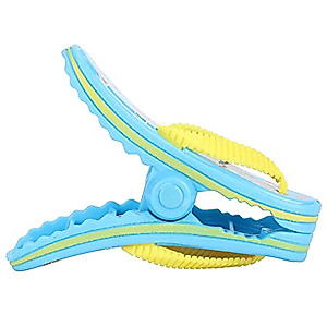 Beach Towel Clips, 1PCS Portable Towel Clips, Flip Flop Windproof Clips Clothespins Peg Clamps Chip Clips, Secure Clips for Beach Chairs Sunbeds or Pool Lounges