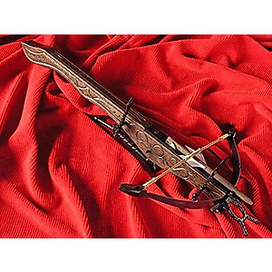 Historic Low Crossbow Wooden Knights' in XV Century. (AG0F.01) Decorative