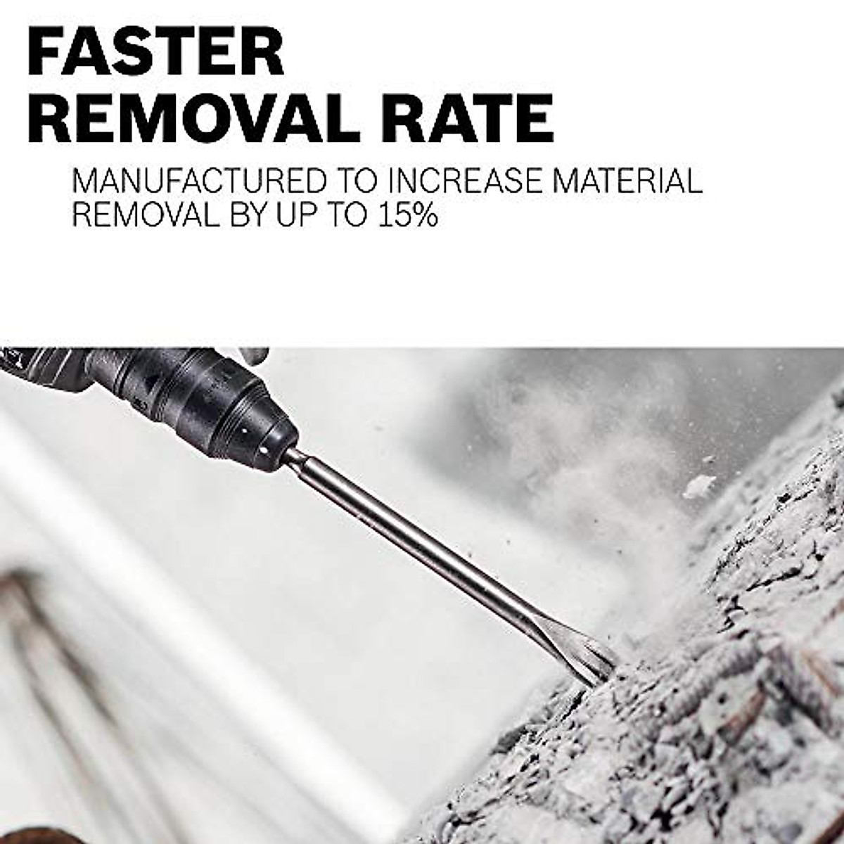 BOSCH HS1470 SDS Plus Viper Long Life Chisel Silver