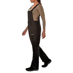 Arctix Women's Essential Insulated Bib Overalls, Black, 3X