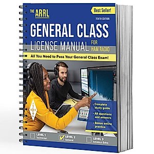 ARRL General Class License Manual 10th Edition – Complete Study Guide with Questions and Answers for Upgrading Your Ham Radio License