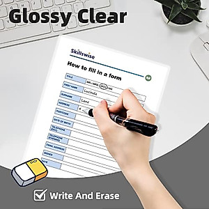 Hartwii 300 Pack 3mil Laminating Sheets 9x11.5 inches and 220 Pack 5mil Laminating Pouches,Hold 8.5x11 inches,Lamination Sheets Paper for Laminator Round Corner Letter Size