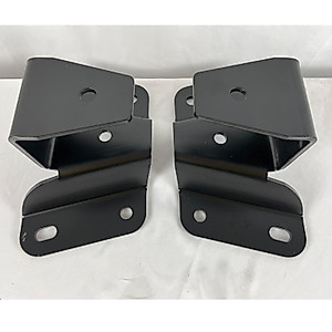 BST BSSP 4" Drop Kit Leveling Lowering Shackles Hangers Kits Compatible with 1973-1996 F-ord F-150 F100 Rear Drop Hangers & Shackles Drop Kit Lowering