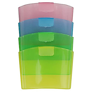 Iconikal Hook on Mug Tea Bag Holder Set, 4-Pack