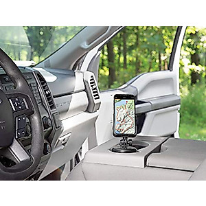 WeatherTech CupFone Two View-Universal Phone Cradle Mount with Black Plastic Knobs