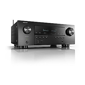 Denon AVR-S960H 8K Ultra HD 7.2 Channel (90 Watt X 7) AV Receiver 2020 Model - Built for Gaming, Music Streaming, 3D Audio & Video, Alexa + HEOS, Black (Renewed)