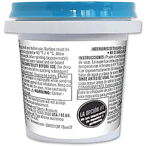 FamoWood 40042126 Latex Wood Filler - 1/4 Pint, Natural (Тwo Рack)