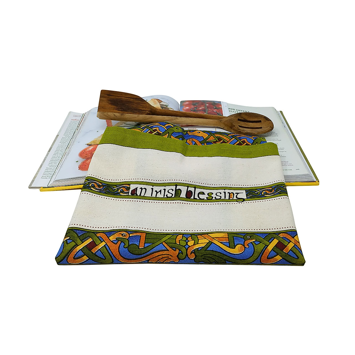 Royal Tara Set of 2 Tea Towel Irish Blessing-Irish Weave