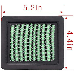 GCV160 Air Filter Tune Up Kit Fit for Honda GCV190 GC190 GC160 GX100 HRC216 HRR216 HRR2169VKA HRX217 Lawn Mower,Spark Plug 17211-ZL8-023 Air Cleaner