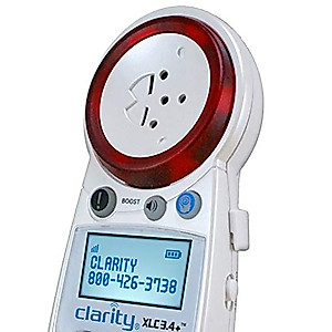 Clarity XLC3.4+ DECT 6.0 Extra Loud Big Button Speakerphone with Talking Caller ID