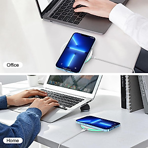 15W Wireless Charger Fast Charging Pad for Samsung Galaxy S24 S23 S22 S21 S20 Ultra 5G FE S10 S9 S8 S7 S6, Note 20 10 9 8, Google Pixel 8, 7 Pro, 7, 6, 6 Pro, 5, 4, 4 XL, 3, 3 XL, Pixel Buds