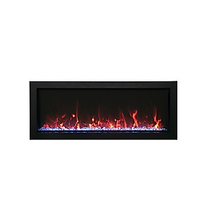 Amantii BI-30 Extraslim Indoor or Outdoor Electric Fireplace