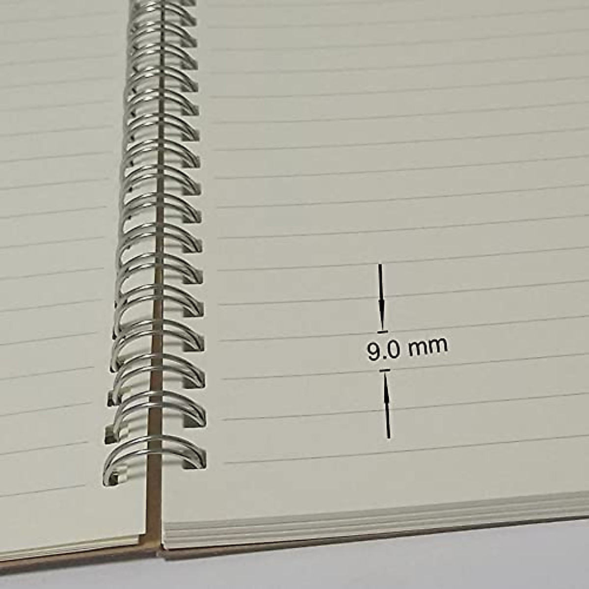 YUREE Spiral Notebook/Spiral Journal, Hardcover Spiral Lined Notebook, 140 Pages (70 Sheets) with Wide Ruled, A5, 8.4" x 5.9"