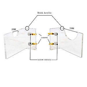 YYST Light Saber Wall Mount Light Saber Wall Display Rack - No Lightsaber