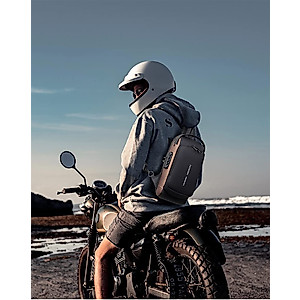 Goderat USB Charging Sport Sling Anti-Theft Shoulder Bag, Fashion Waterproof Sport Crossbody Bags for Men and Women (Grey and Brown)