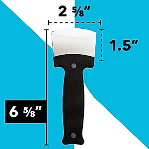 IMPRESA [2 Pack Rocker Knife for One H&ed Cutting - Extra Sharp Rocker Knife for Disabled - One H&ed Adaptive Equipment w/H&le Safety Ledge - Kitchen Utensils for H&icapped - One H&ed Gadgets