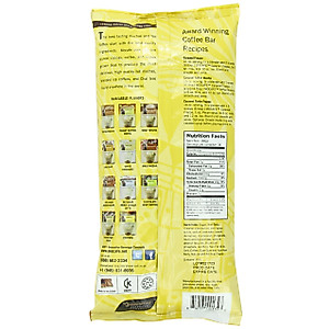 MOCAFE Caramel Blended Ice Coffee Mix, Instant latte frappe powder, 3lb bulk bag