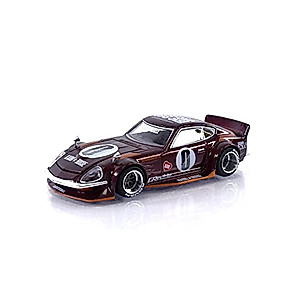 Datsun Fairlady Z S30Z Wide Spec (Dark Red) (by Jun Imai) Kaido House 1/64 Diecast Model Car True Scale Miniatures KHMG023