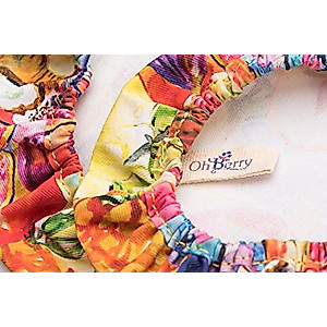 Reusable Bowl Cover – Elastic Bowl Covers Set of 3 Sizes – Stretch Bowl Covers – Reusable Food Covers – Cotton Fabric Bowl Covers with Food Safe Airtight Lining – Waterproof Eco Friendly Bowl Covers