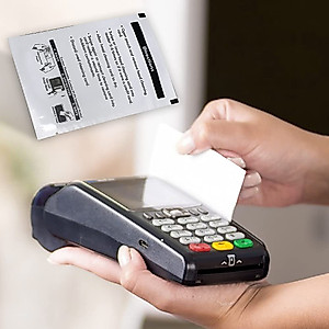GUTANWU CR80 Cleaning Cards, Dual Side Card Reader Cleaner, POS Swipe Terminal Cleaning Cards (10pcs)