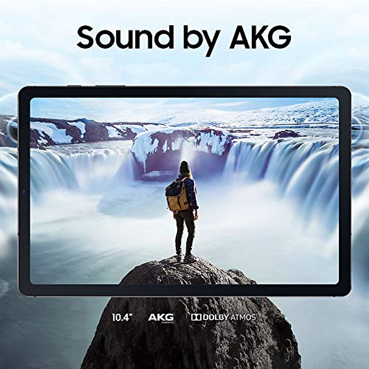 SAMSUNG Galaxy Tab S6 Lite 10.4" 64GB Android Tablet, S Pen Included, Slim Metal Design, AKG Dual Speakers, Long Lasting Battery, US Version, 2020, Angora Blue