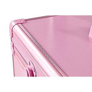 Train Case Rolling 5-in-1 with nail polish holder Portable Makeup Professional Cosmetic Organizer Makeup Traveling case Trolley Cart Trunk